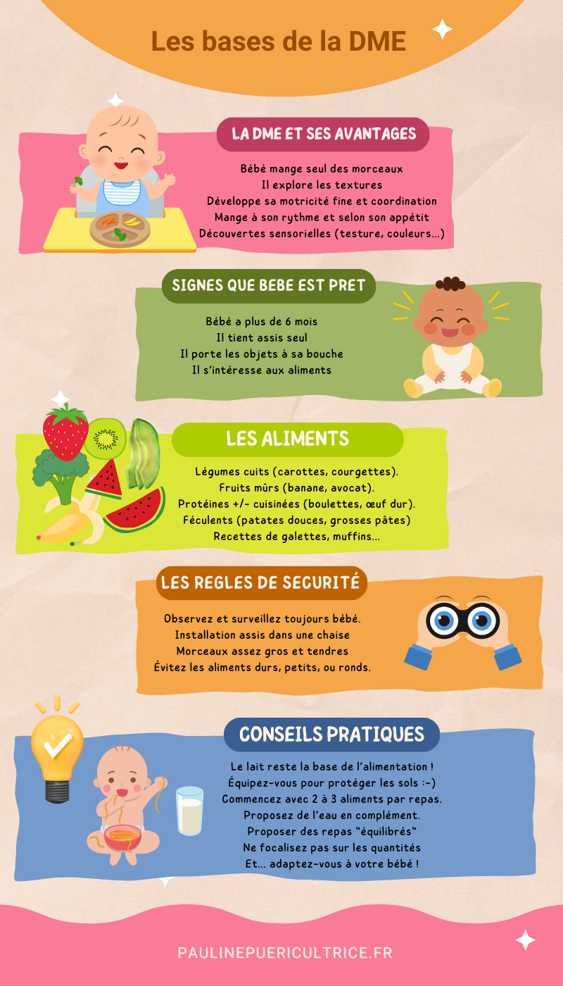 Démarrer la DME dès 6 mois : comment faire, quels aliments, les règles ...